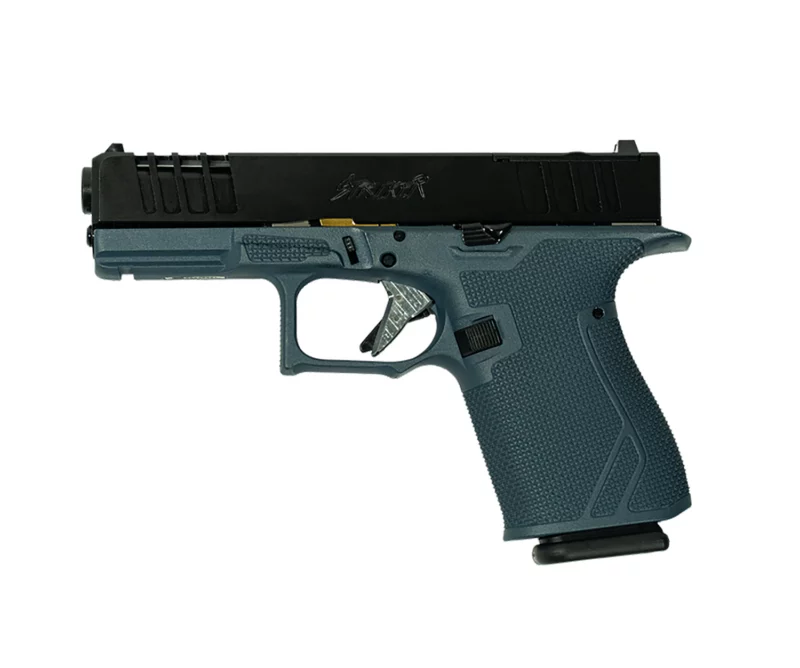 Great Lakes Firearms GL19BLU Striker 9mm 15+1 4" Front/Rear Serrations ...