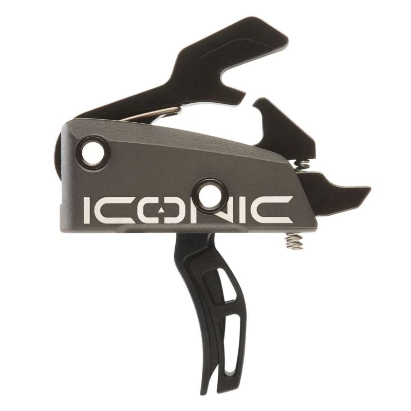 RISE ICONIC DUAL-BLADE TWO-STAGE TRIGGER GRY - SA Precision